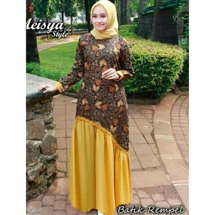 Jual Premium Gamis Batik Manggar, - RM TELO - Kota Surabaya - Moza ...