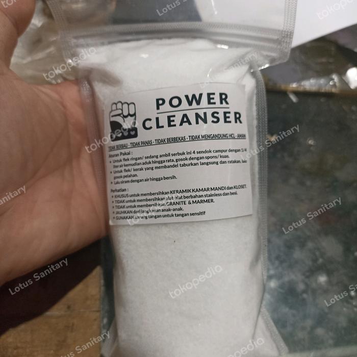 Jual Power Cleanser bubuk Ajaib pembersih kamar mandi kloset keramik wc ...