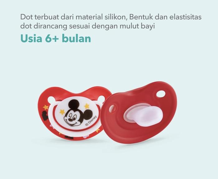 Jual Pigeon Pacifier Funfriends Disney L Size Minnie Mickey / Empeng / Dot Di Seller Yama ...