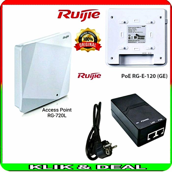 Promo ruiji ruijie rg-ap 720 L indoor wireless access point plus POE RG ...
