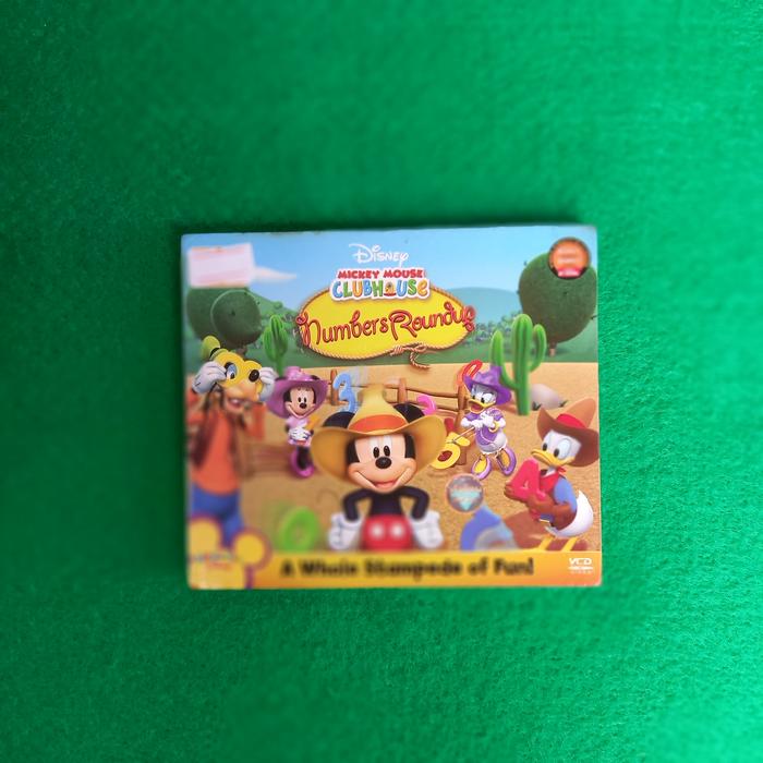 Jual VCD ORIGINAL MICKEY MOUSE CLUBHOUSE - NUMBERS ROUNDUG ISI 2 DISC ...