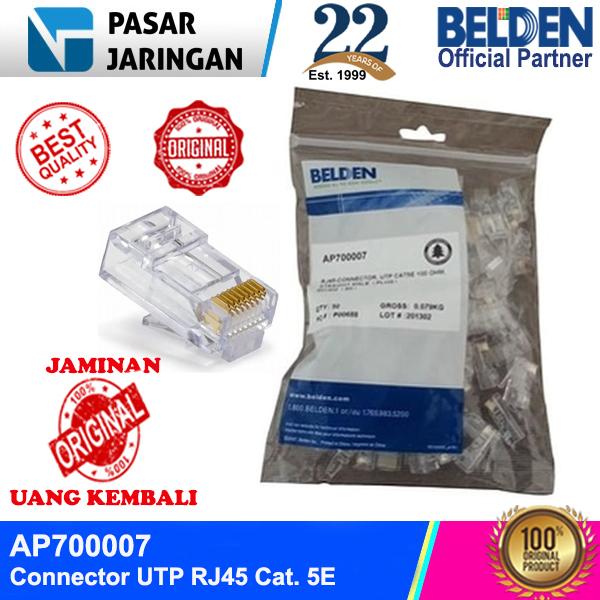 Jual AP700007 BELDEN Konektor RJ45 CAT. 5e isi 50 - Jakarta Pusat ...