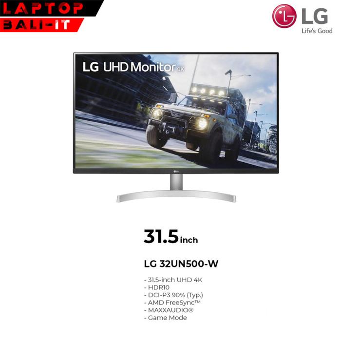 Jual MONITOR LG 32UN500-W UHD 4K (3840x2160) HDR10 60Hz 4ms / LG ...