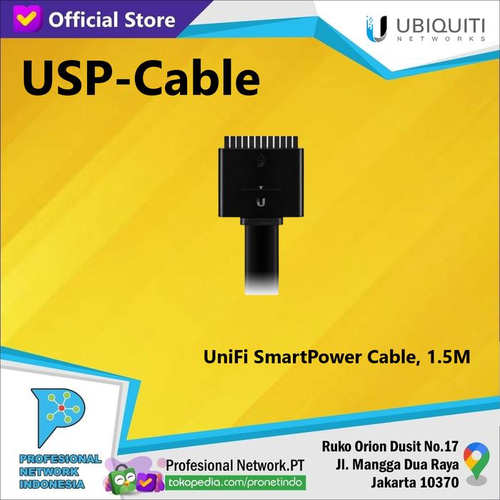 Promo UBIQUITI USP-Cable UniFi SmartPower Cable, 1.5M Cicil 0% 3x ...