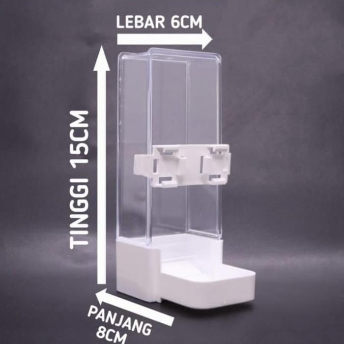 Jual Dispenser Burung Parrot 2GR art.065 Mangeoire Italy 215ml - Kota ...