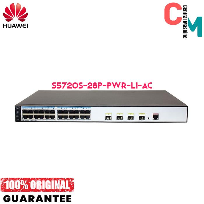 Jual S5720S-28P-PWR-LI-AC - Huawei S5700 Series Switches - Kota Bandung ...