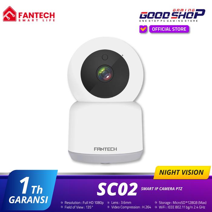 Promo Fantech Smart IP Camera PTZ SC02 Cicil 0% 3x - Jakarta Pusat - Goodgamingshop | Tokopedia