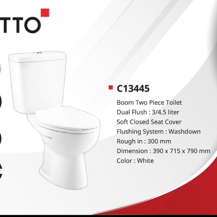 Jual kloset duduk cotto C13445 jarak AS 30 - Jakarta Barat - Panca Maju ...