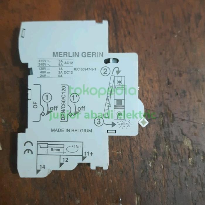 Jual auxiliary mcb merlin gerin contak bantu mcb - Jakarta Pusat ...