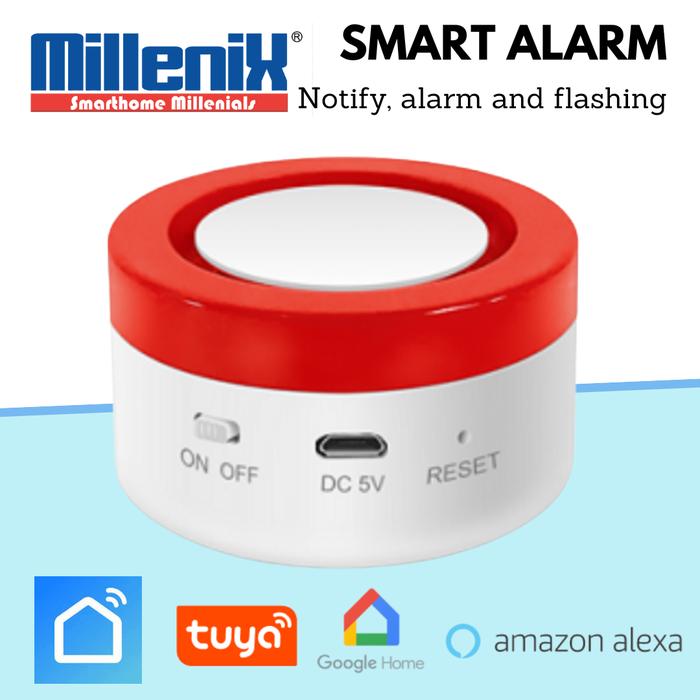 Promo MILLENIX SMART ALARM WIRELESS SIREN WIFI SENSOR TUYA SIRENE - Jakarta Utara - BBOneline ...