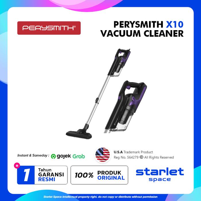 Jual PerySmith X10 Handheld Vacum Cleaner Home Penyedot Debu 19500PA ...