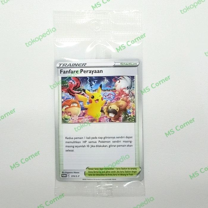 Jual Fanfare Perayaan Promo 374/S-P kartu Pokemon TCG Indonesia - Kota Tangerang Selatan - MS ...