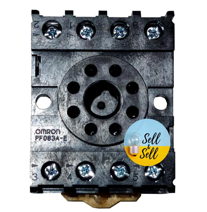 Jual Socket Relay Omron PF083A-E (ORIGINAL) / Socket 8 Kaki Omron 100% ...