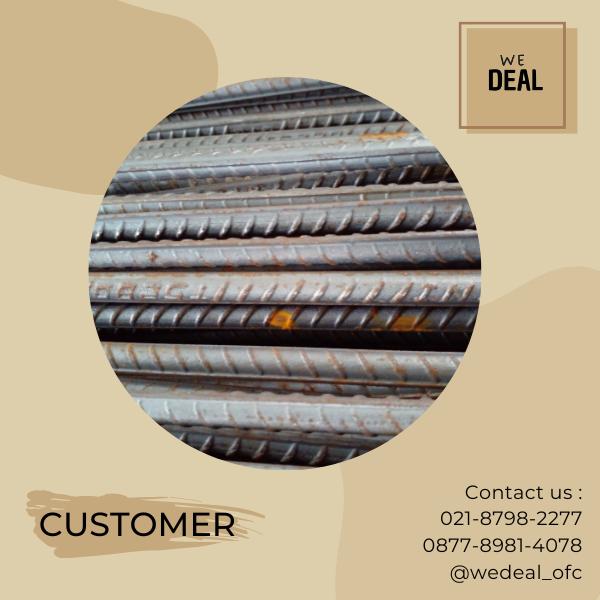 Jual BESI BETON ULIR 13 MM FULL SNI TS 280 - CUSTOMER - Kab. Bogor - WE ...