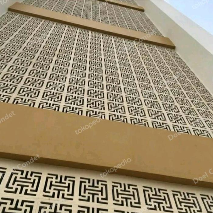 Jual Roster Beton Motif Masjid Mewah Minimalis Warna Putih - Jakarta ...