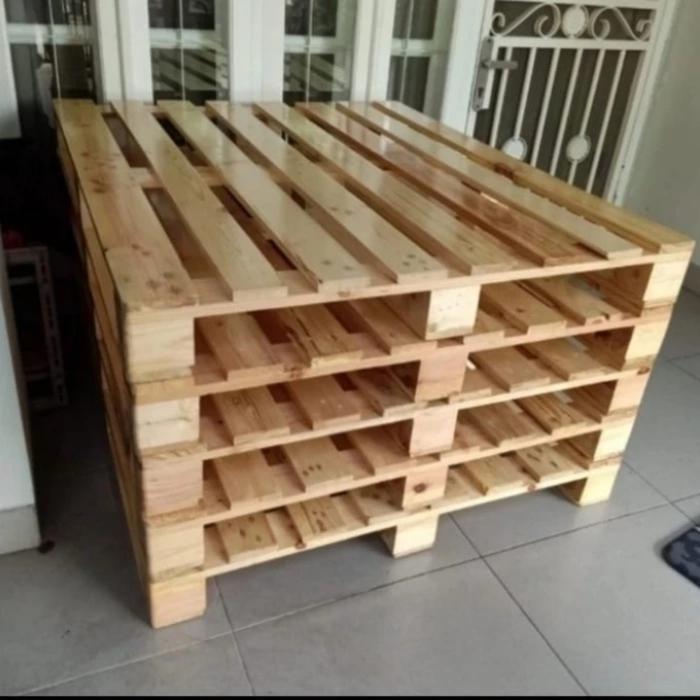 Jual palet kayu jati Belanda 100x100x12 vernish natural - Jakarta Barat ...