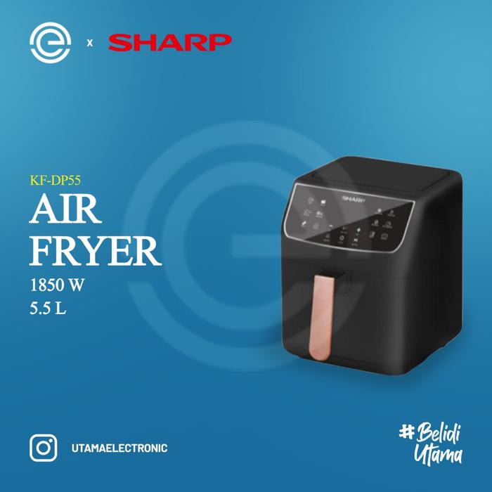 Jual Sharp Air Fryer 5.5 Liter - Kf-dp55 Di Seller Noelle - Cengkareng ...