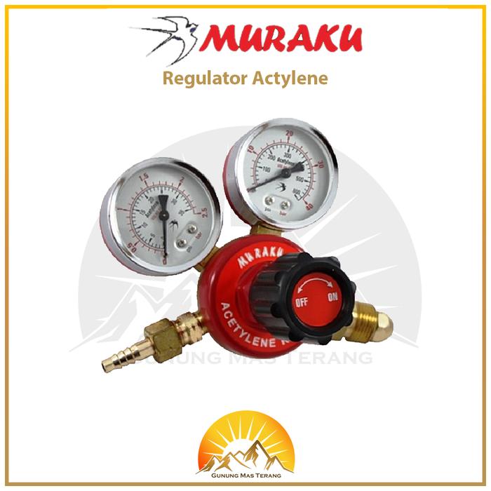Jual Muraku Actylene Regulator Acetylene Single Stage Cylinder Kepala ...