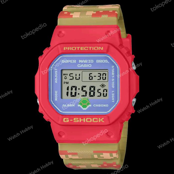 Jual CASIO G-SHOCK X SUPER MARIO BROS DW-5600SMB-4J Limited Model (JDM ...