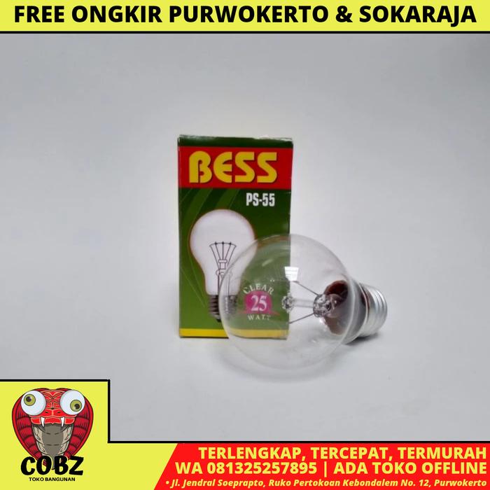 Jual 25 WATT / BESS PS-5S Lampu Pijar Dop Bohlam Penetas Ayam Kuning - Kab. Banyumas - COBZ ...