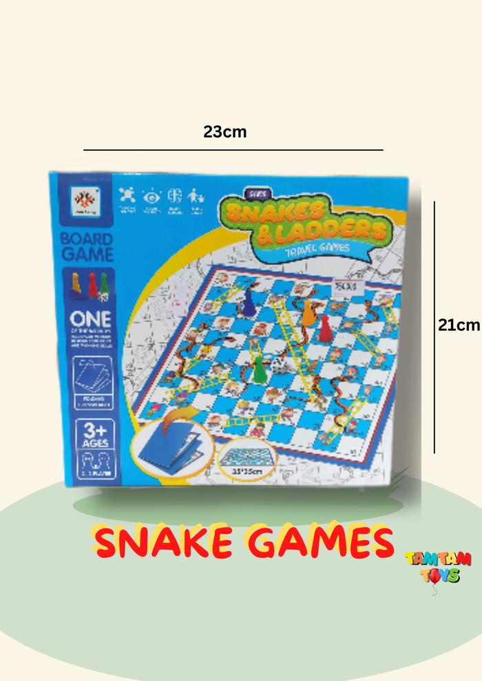 Jual Mainan Anak Ular Tangga / Snake & Ladders Games - Kota Tangerang ...