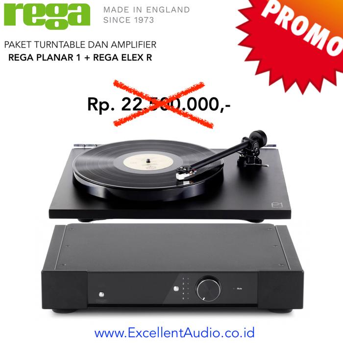 Jual Paket Rega Planar 1 Turntable Elex R Amplifier Di Seller Sunshop ...