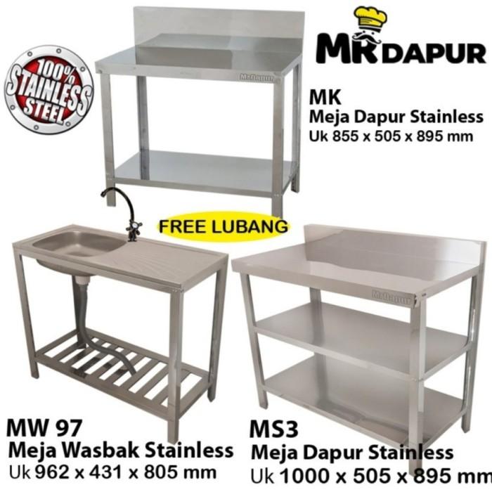 Jual PAKET KITCHEN SET STAINLESS MERK MR DAPUR KIRIM MEDAN - Jakarta Selatan - Mr Dapur Jakarta ...
