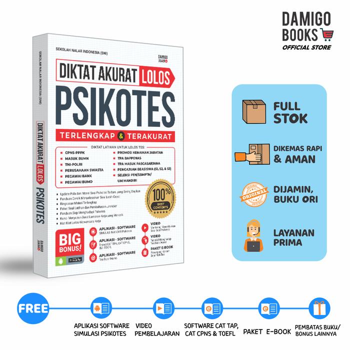 Promo BUKU PSIKOTES BEST SELLER - Diktat Akurat Lolos Psikotes - Kab ...
