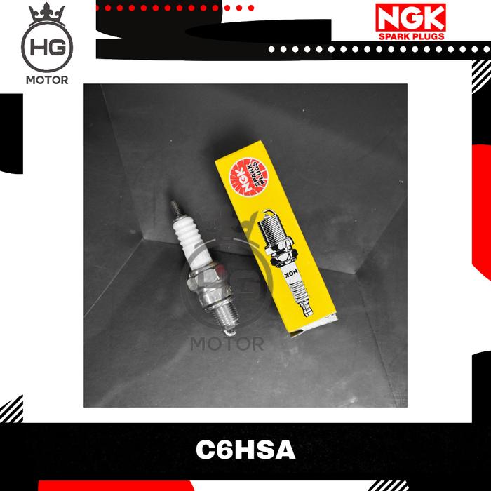 Jual BUSI MOTOR NGK C6HSA JUPITER-Z/NEW VEGA R/LEXAM/HAYATE/SHOGUN ...