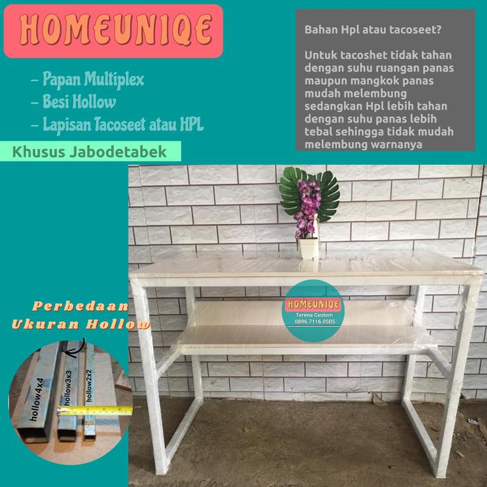 Jual Meja Kerja / Meja Kantor / Meja Belajar Anak / Mena Minimalis ...