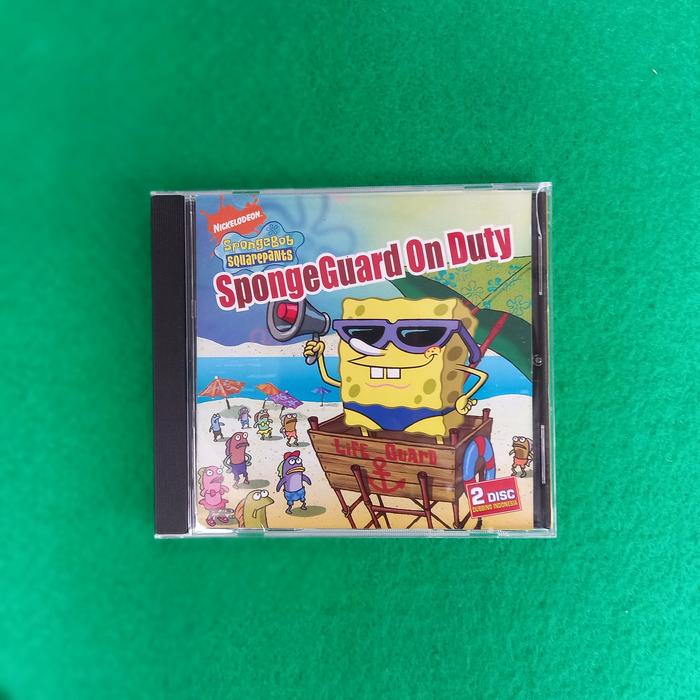 Jual VCD ORIGINAL SPONGEBOB SQUAREPANTS - SPONGE GUARD ON DUTY ISI 2 ...