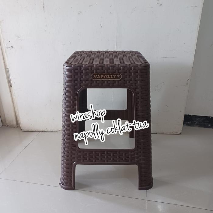 Jual Kursi Plastik Rotan Napolly - coklat tua - Kota Surabaya - Home ...