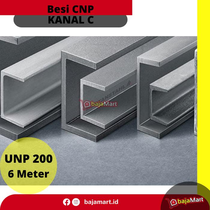 Jual Besi UNP 200x6 Meter - Kota Bekasi - Bajamart Steel | Tokopedia