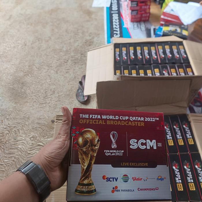 Jual Matrix Apple HD Merah STB Set Top Box DVB T2 H1 Receiver TV ...