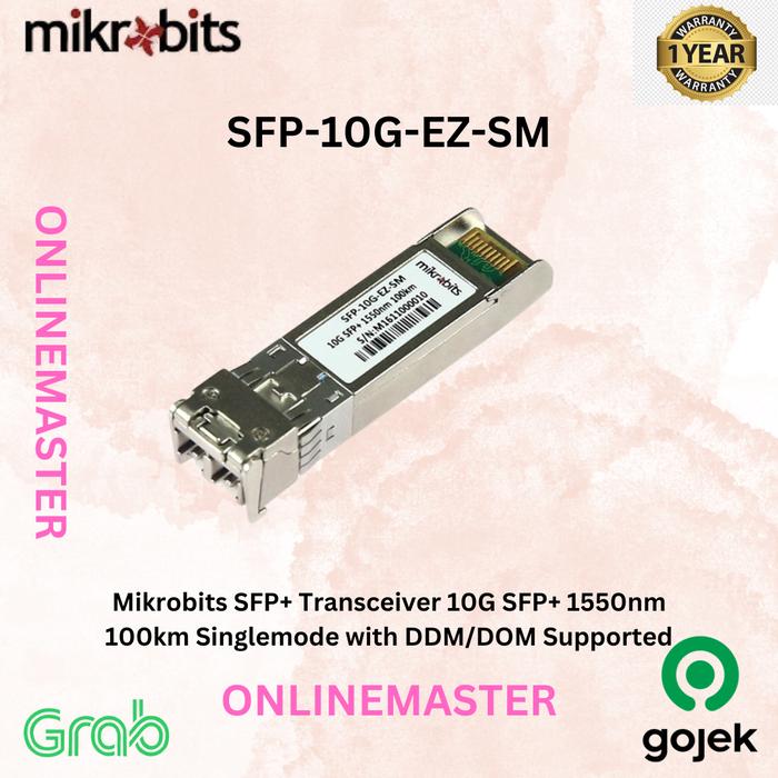 Jual Mikrobits SFP+ Transceiver SFP-10G-EZ-SM - Jakarta Pusat ...