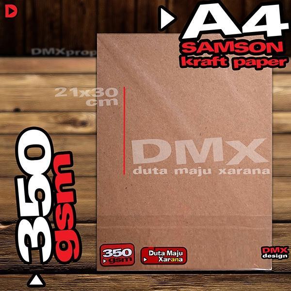 Jual Kertas Samson Kraft Paper A4 Tebal Karton 350 dan 310 gsm - 350 ...