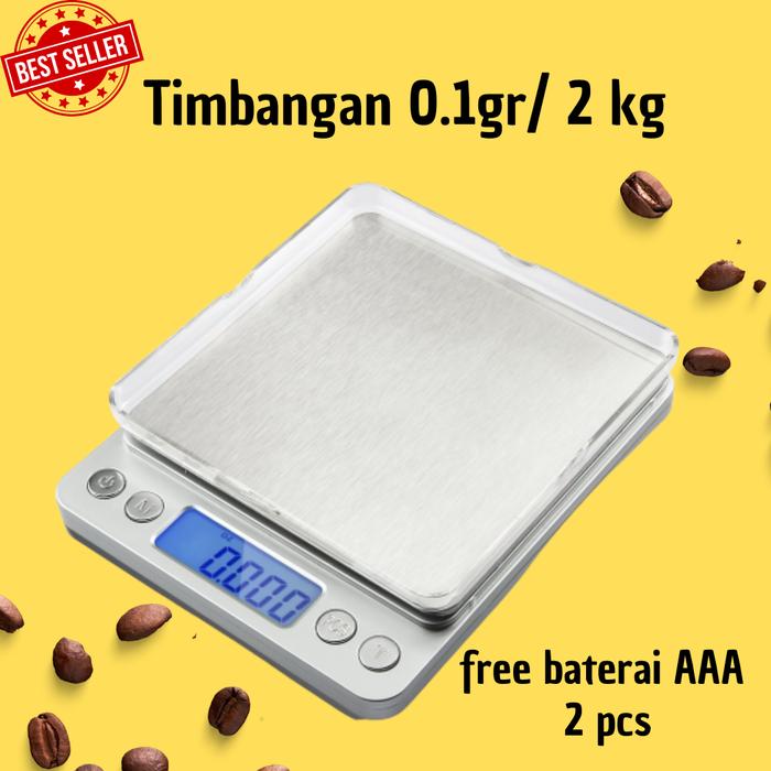 Jual Timbangan Digital 2 kg Muranee Tipe I2000 timbangan dapur - Kota ...