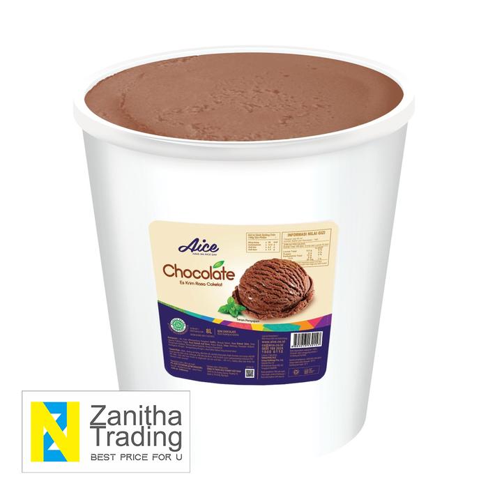 Jual AICE Bucket Ice Cream Es Krim Ember 8 Liter (Eskrim Berbagai Rasa ...