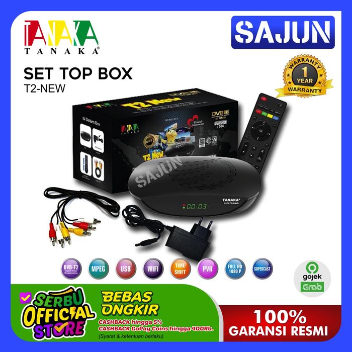 Jual TANAKA Type T2 NEW SET TOP BOX Digital DVB STB Digital T-2 NEW ...