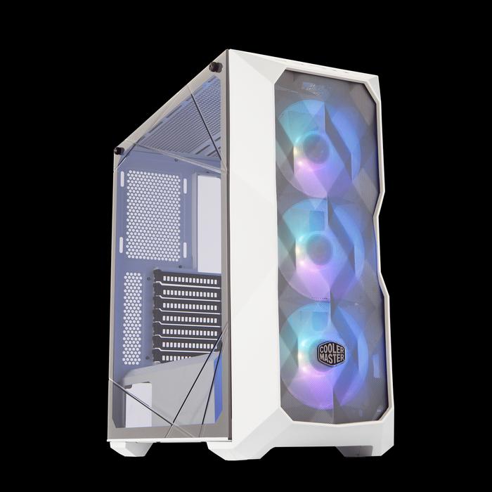 Jual Casing Coolermaster Masterbox TD500 Mesh White Mid Tower PC Case ...