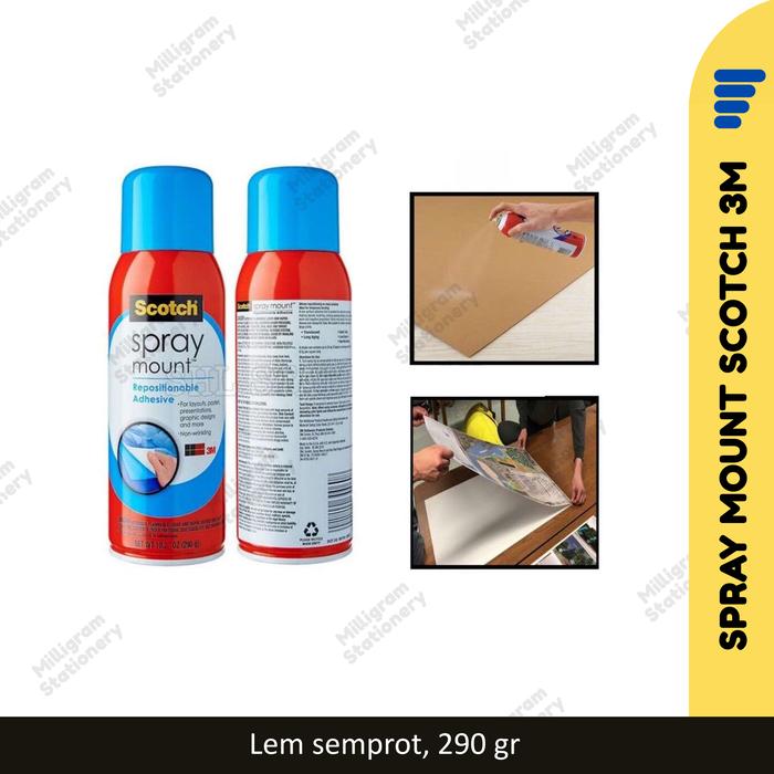 Jual Spray Mount Adhesive 3M Scotch/ Lem Kertas Semprot - Jakarta Barat ...