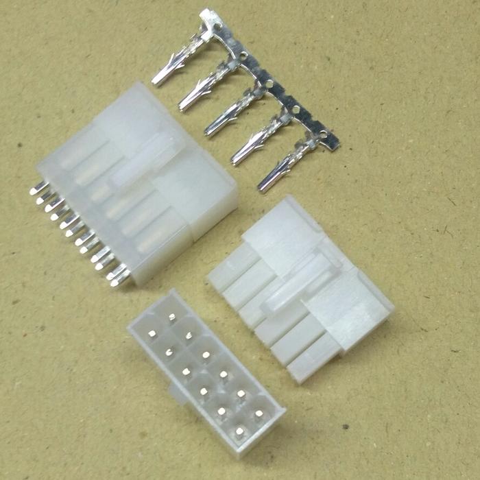 Jual Connector 5557 12pin 12 Pin Konektor 2x6pin 2x6 Pin Cable To Pcb
