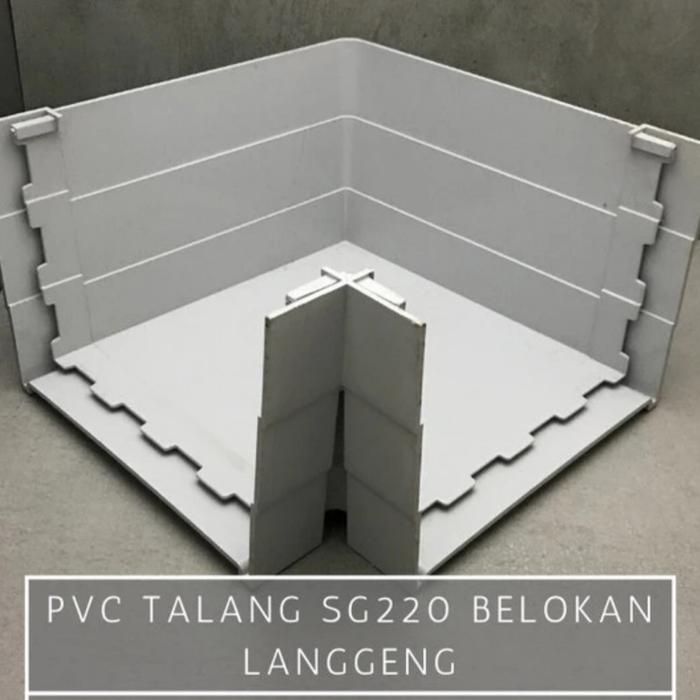 Jual Belokan Siku L Talang Air PVC Kotak SG 220 8" 8 Inch - Jakarta Barat - LapakSanitary ...
