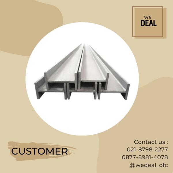 Jual BESI BAJA IWF / WF 150 200 250 300 350 400 + PPN - CUSTOMER, WF250 ...