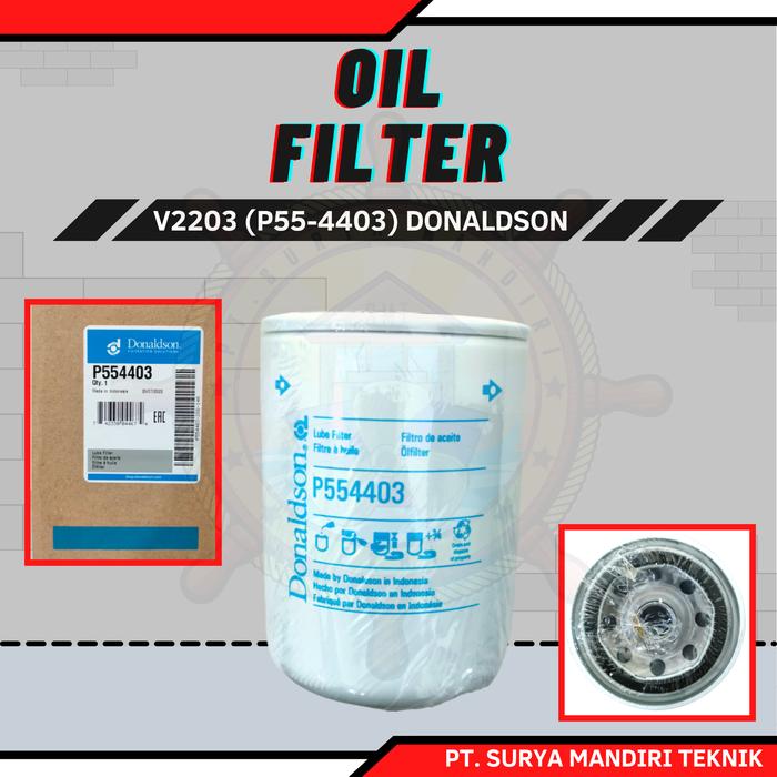 Jual OIL FILTER V2203 KUBOTA P554403 DONALDSON - Kota Surabaya - PT ...