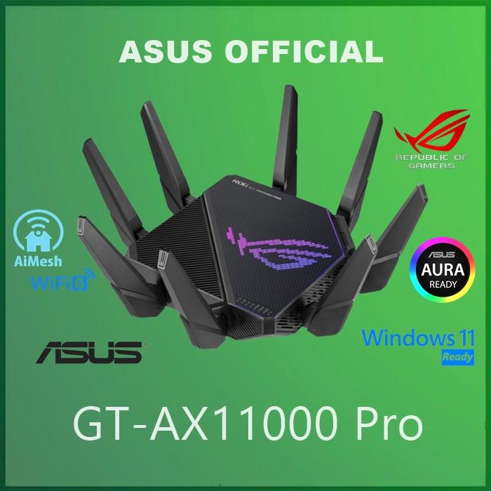 Promo ASUS ROG Rapture GT-AX11000 PRO Tri-Band WiFi 6 gaming router ...