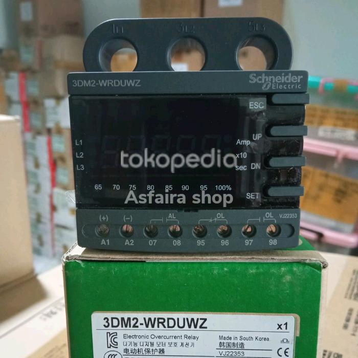 Jual ELECTRONIC OVER CURRENT RELAY 3DM2-WRDUWZ SCHNEIDER - Jakarta Barat - Asfaira Shop | Tokopedia