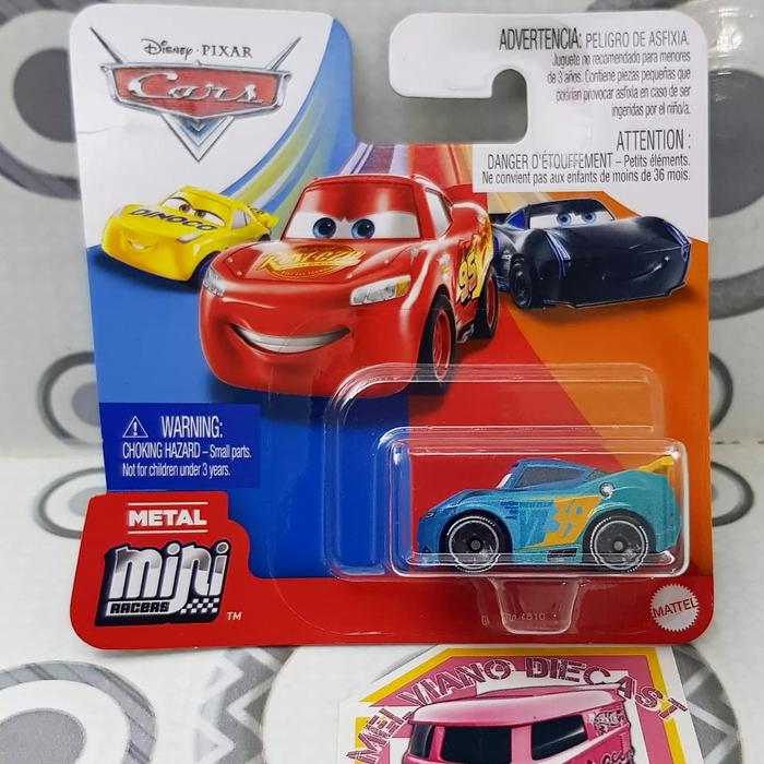 Jual Cars Mini Racers Disney Pixar Mattel McQueen Francesco Hudson ...