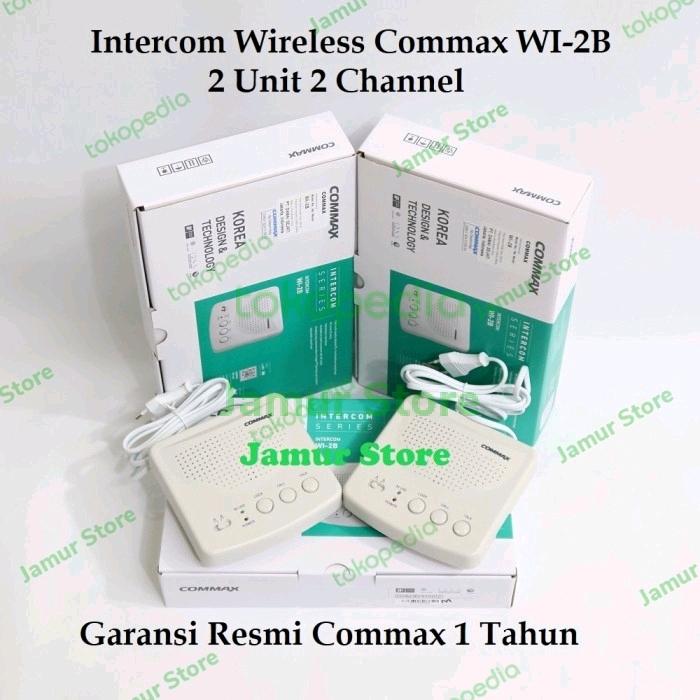 Jual Intercom Wireless Commax WI-2B Interphone Commax WI2B - Jakarta ...