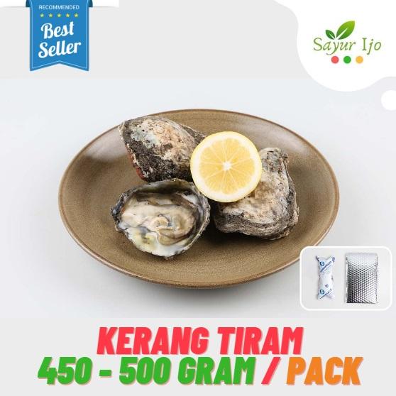 Promo Kerang Tiram 450-500 Gr/Pack Fresh Beku Clam Shell Seafood Laut ...